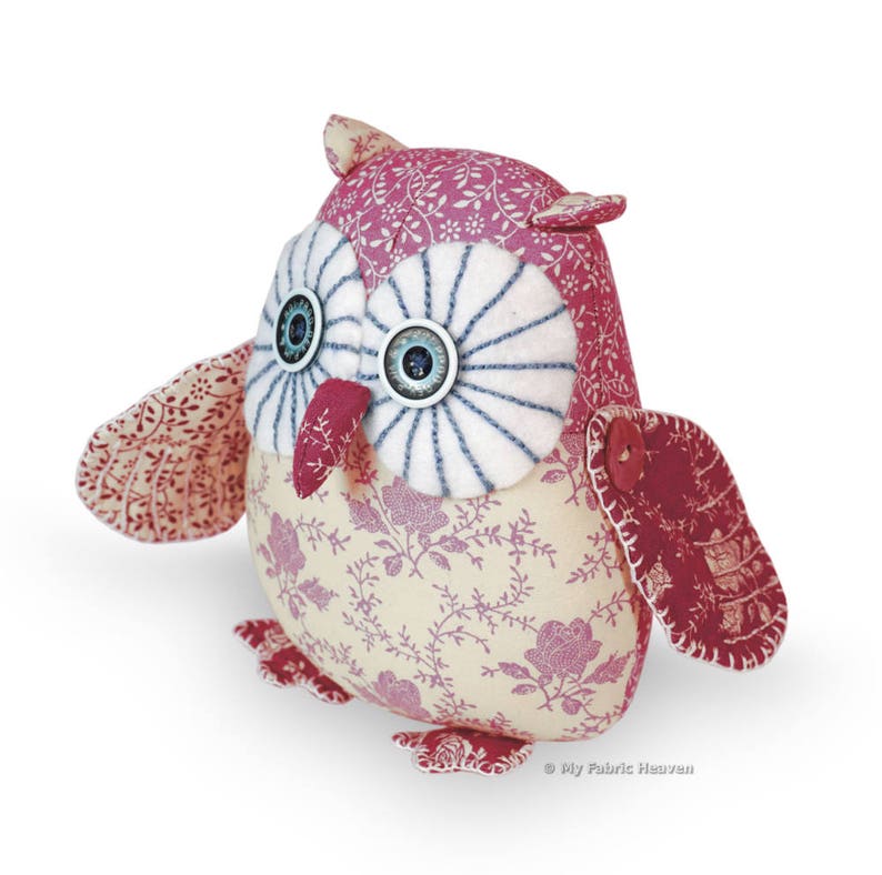 Owl Sewing Pattern Twinkle Owl Soft Toy PDF Pattern & - Etsy