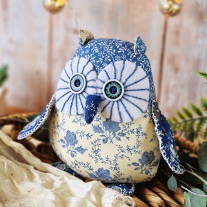 6" Owl PDF Sewing Pattern, Twinkle Owl Soft Toy Digital Download ...