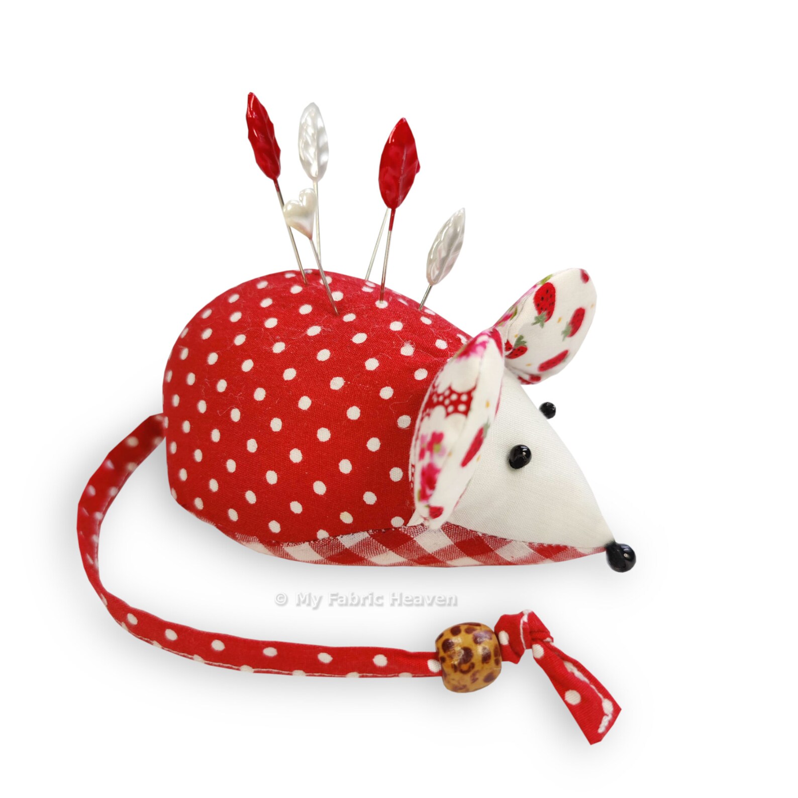 Cute Mouse Pincushion PDF Sewing PATTERN Easy to Sew Needle - Etsy