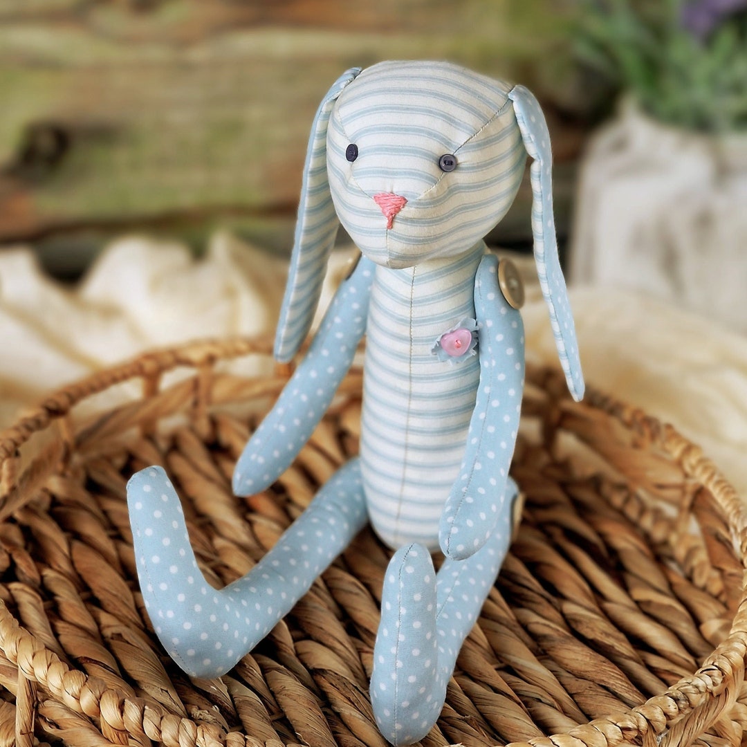 Bunny Sewing Pattern, Plushie PDF Sewing PATTERN & Photo Tutorial ...