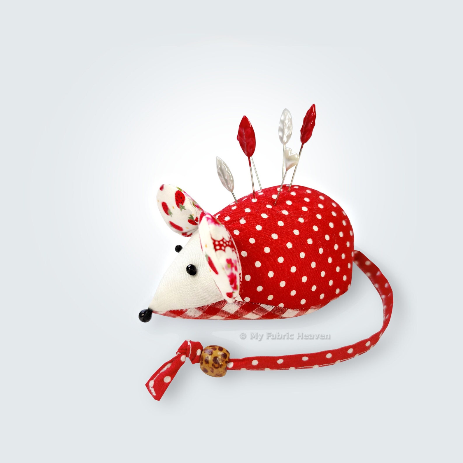 Cute Mouse Pincushion PDF Sewing PATTERN Easy to Sew Needle - Etsy