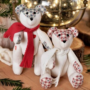 Little Memory Bear Pattern, Keepsake Teddy Bear PDF Sewing PATTERN ...