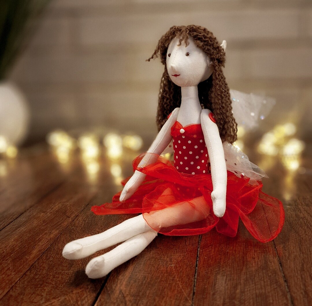 Fairy Doll Sewing Pattern Pdf Photo-tutorial, Magical Faerie Rag Doll ...