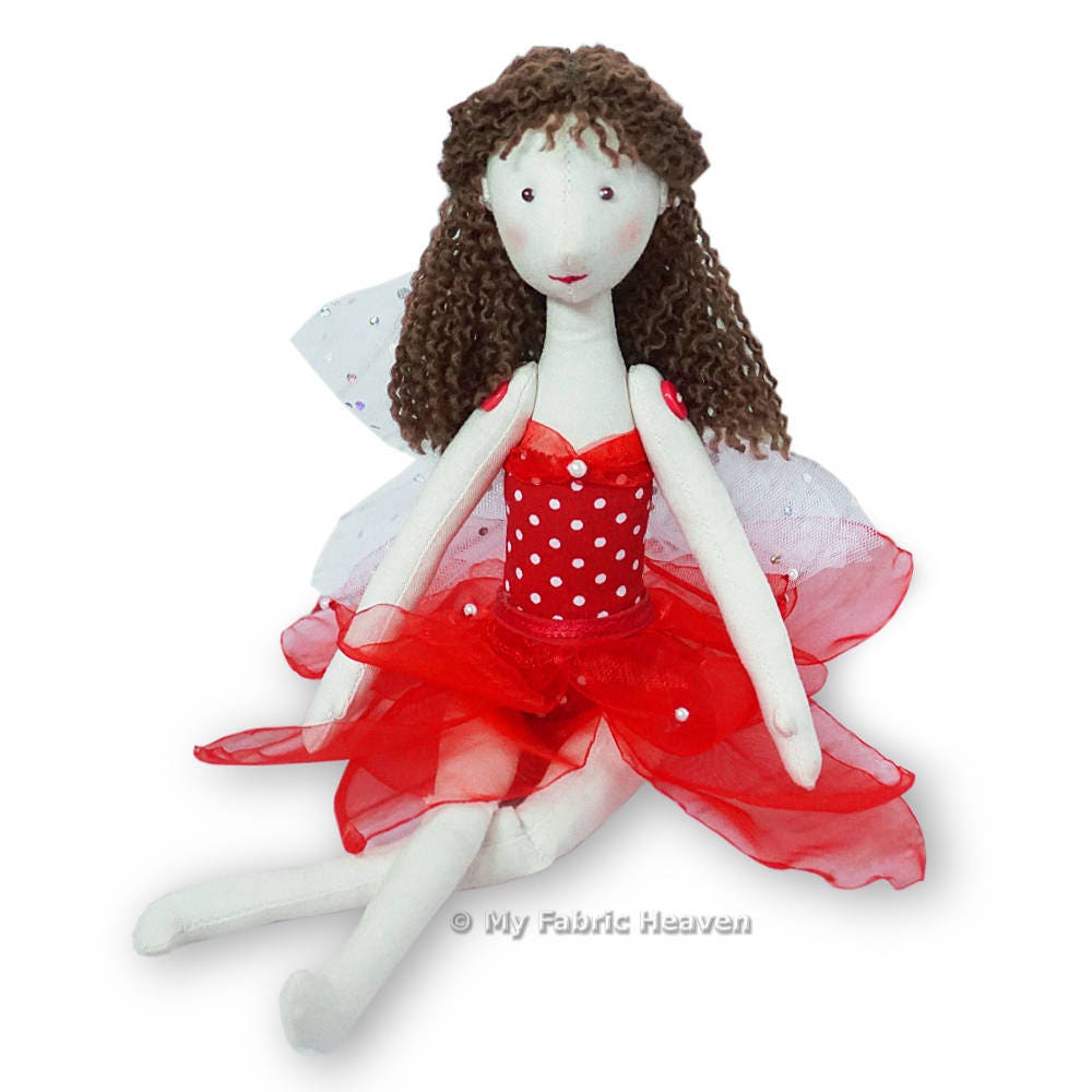 Fairy Doll Sewing Pattern Pdf Photo-tutorial Magical Faerie - Etsy ...