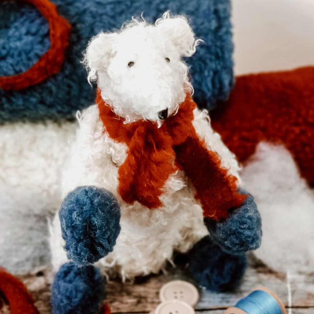 Polar Bear Winter Sewing Pattern & Easy Photo Tutorial PDF, Learn to ...