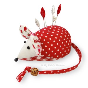Cute Mouse Pincushion PDF Sewing PATTERN Easy to Sew Needle - Etsy