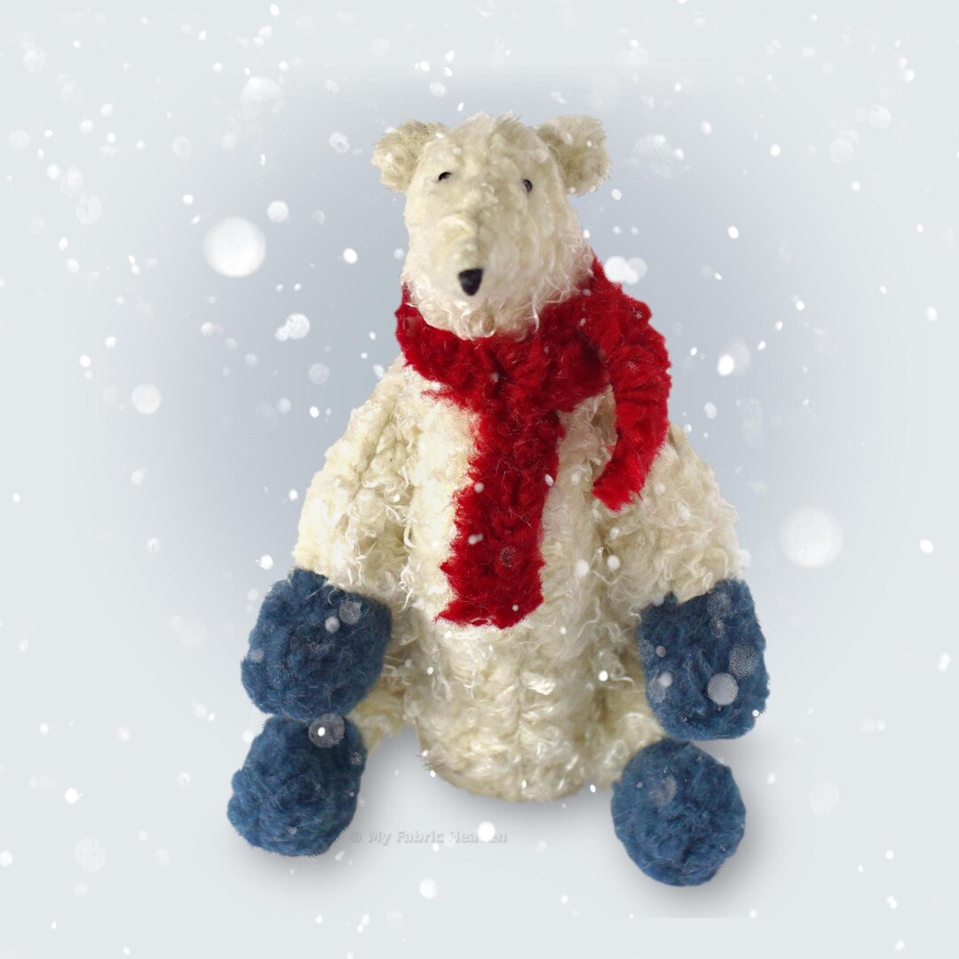 Polar Bear Winter Sewing Pattern & Easy Photo Tutorial PDF, Learn to ...