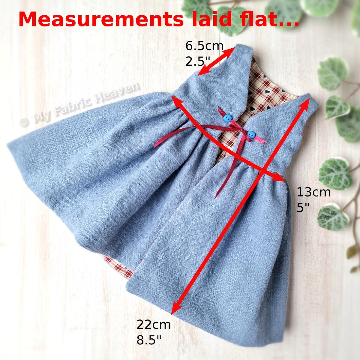 Doll Pinafore Dress Sewing Pattern Tutorial - Lined & Reversible (PDF ...