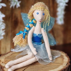 Fairy Doll Sewing Pattern Pdf Photo-tutorial, Magical Faerie Rag Doll ...