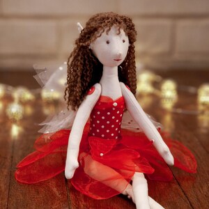 Fairy Doll Sewing Pattern Pdf Photo-tutorial, Magical Faerie Rag Doll ...