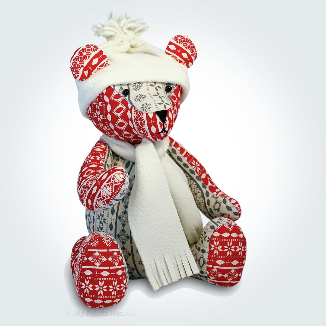 Memory Bear Pattern Jingle Bear Keepsake Teddy PDF Sewing - Etsy UK
