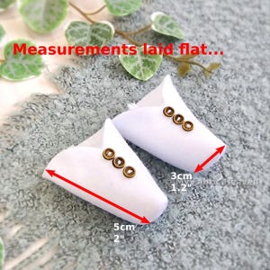 Doll Boots PDF Sewing Pattern: Pointed-toe Felt Shoes for 16" Stuffed ...