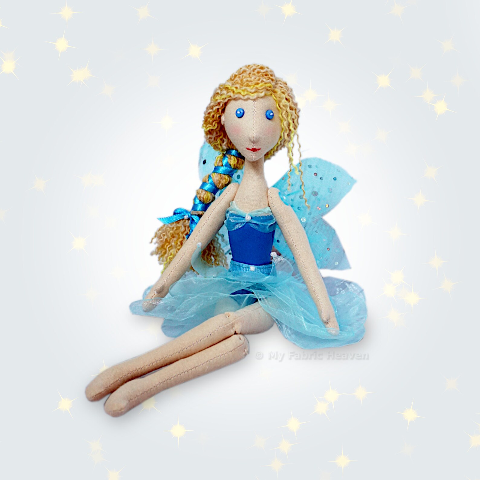 Fairy Doll Sewing Pattern Pdf Photo-tutorial Magical Faerie - Etsy UK