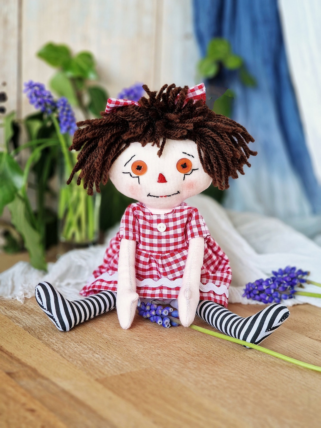Little Cloth Doll With Clothes PDF Sewing PATTERN & Photo-tutorial ...