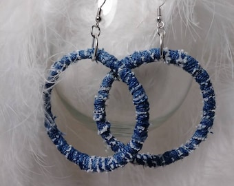 Denim jewelry | Etsy