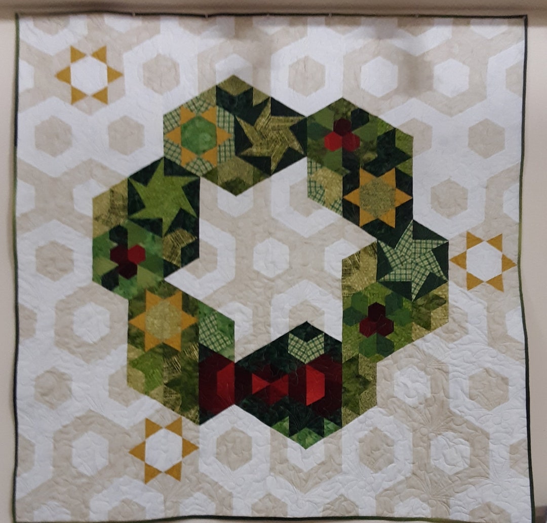 Wreath Quilt Sampler Kit by Krista Moser Finished Size 55" X 55" - Etsy
