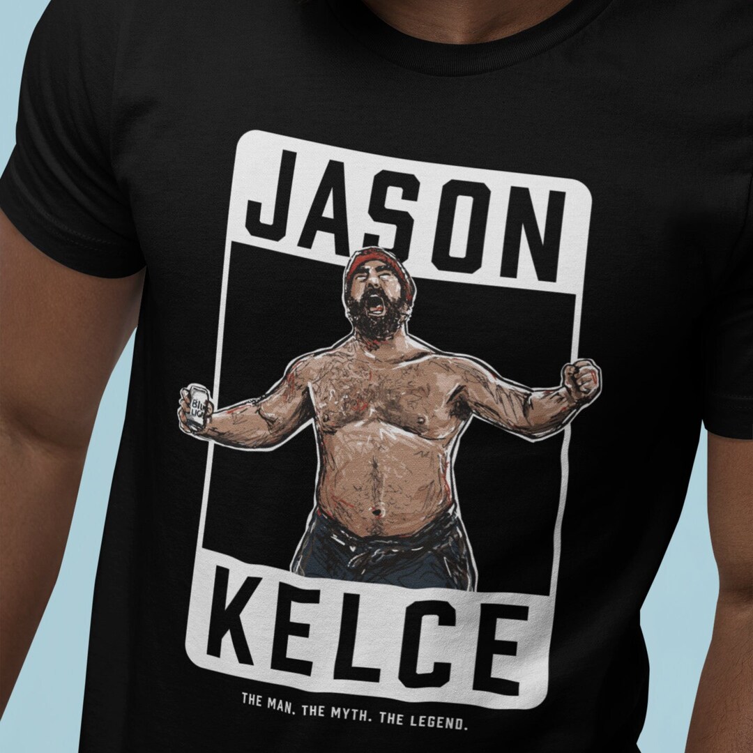 Jason Kelce Shirtless at Chiefs/bills Game, the Man. the Myth. the ...