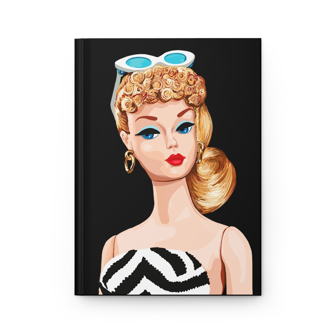 Vintage Barbi Empowerment Journal you Go Girl Retro Design ...