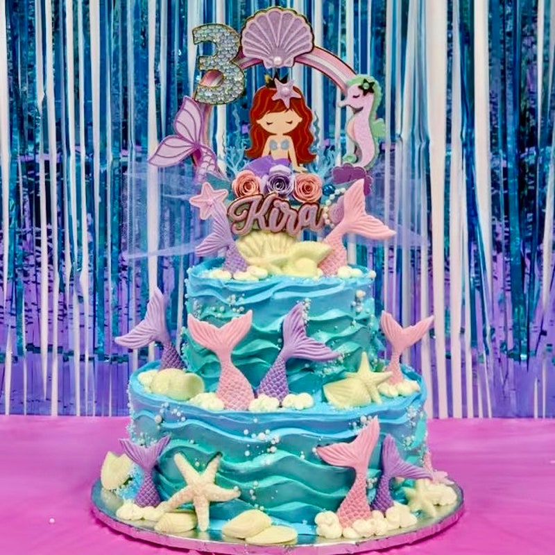 Mermaid Cake Topper - Etsy