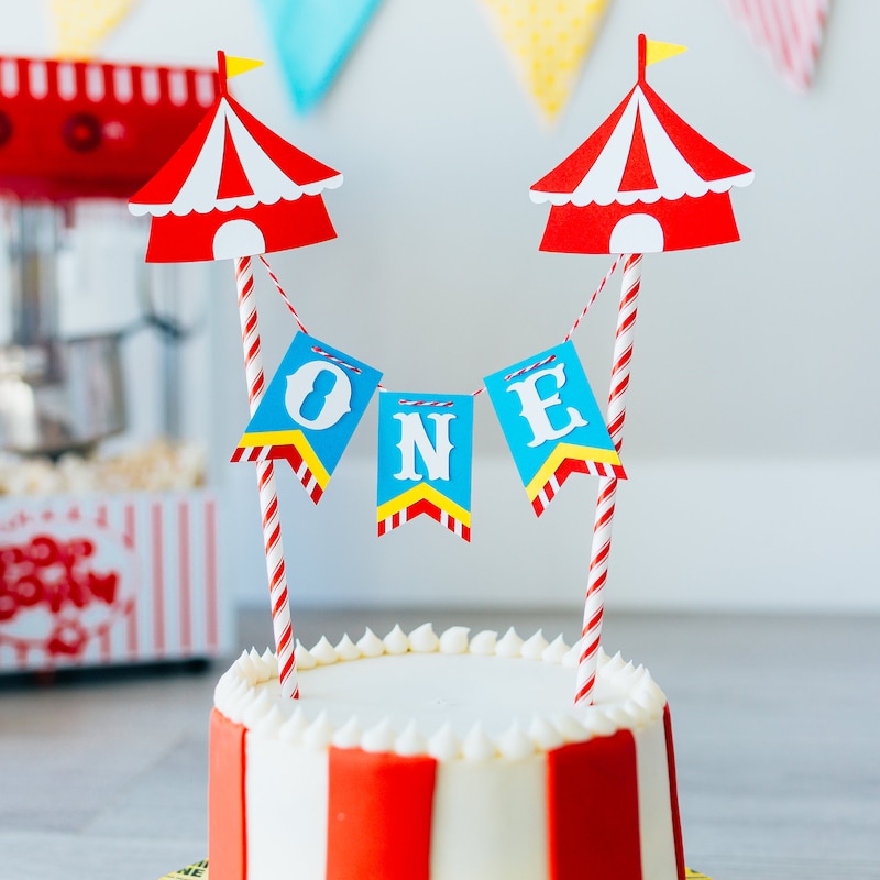 Circus Cake Toppers - Etsy