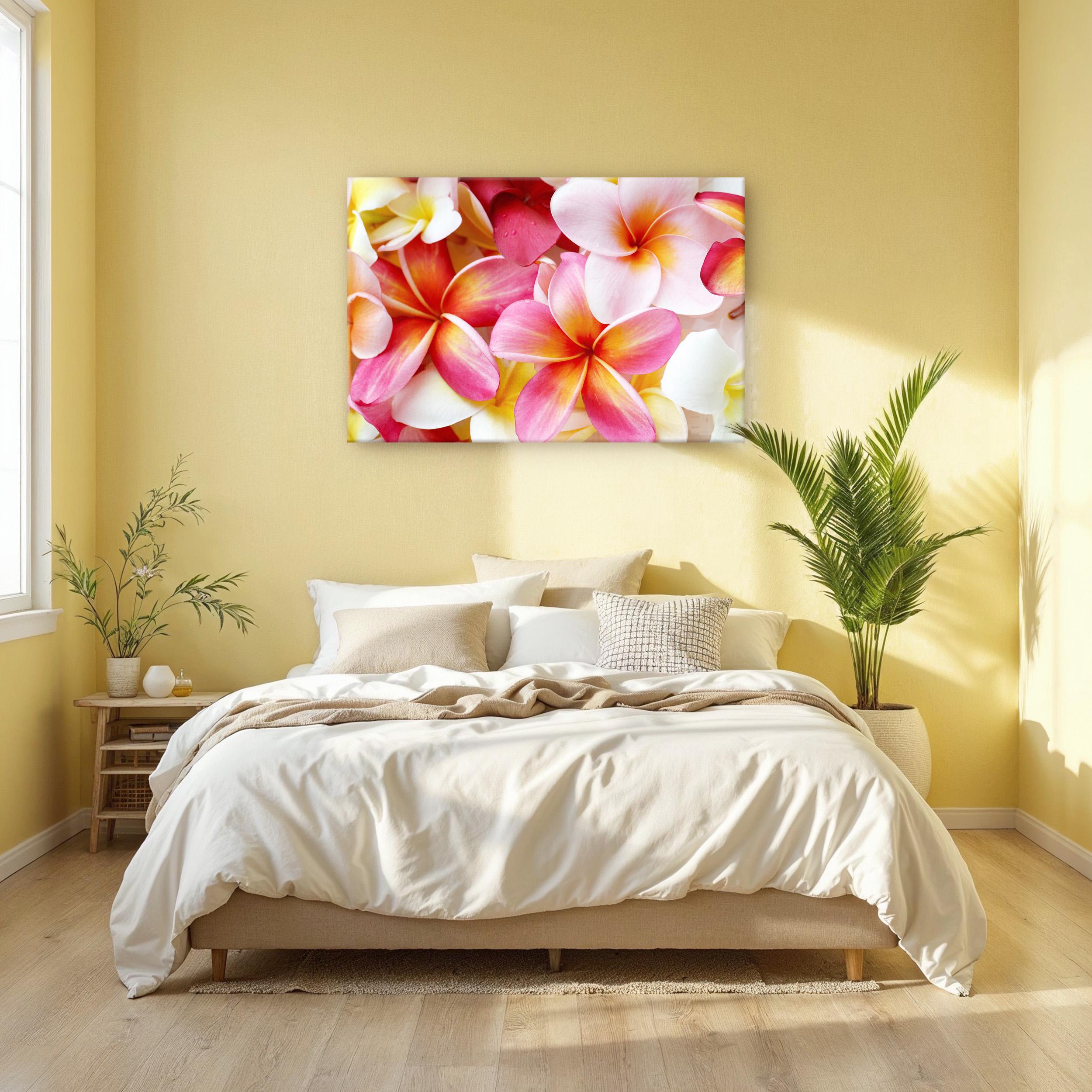 Tropical Plumeria Flower Wall Art Hawaiian Frangipani Printable for ...