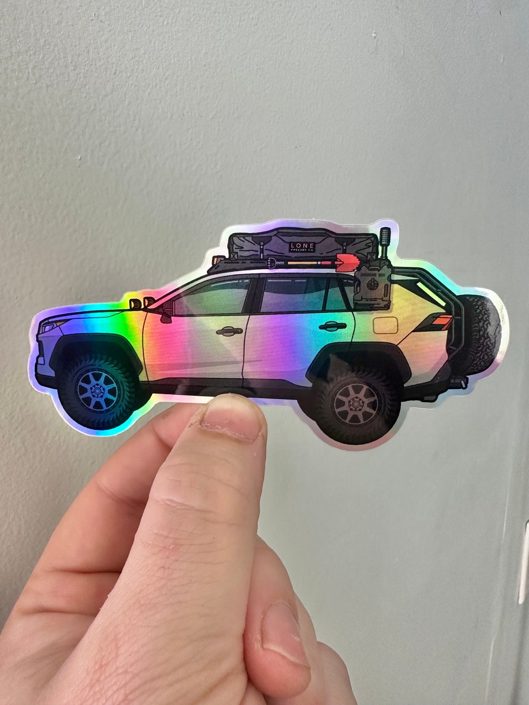 Off Road RAV4 Stickers Holographic - Etsy