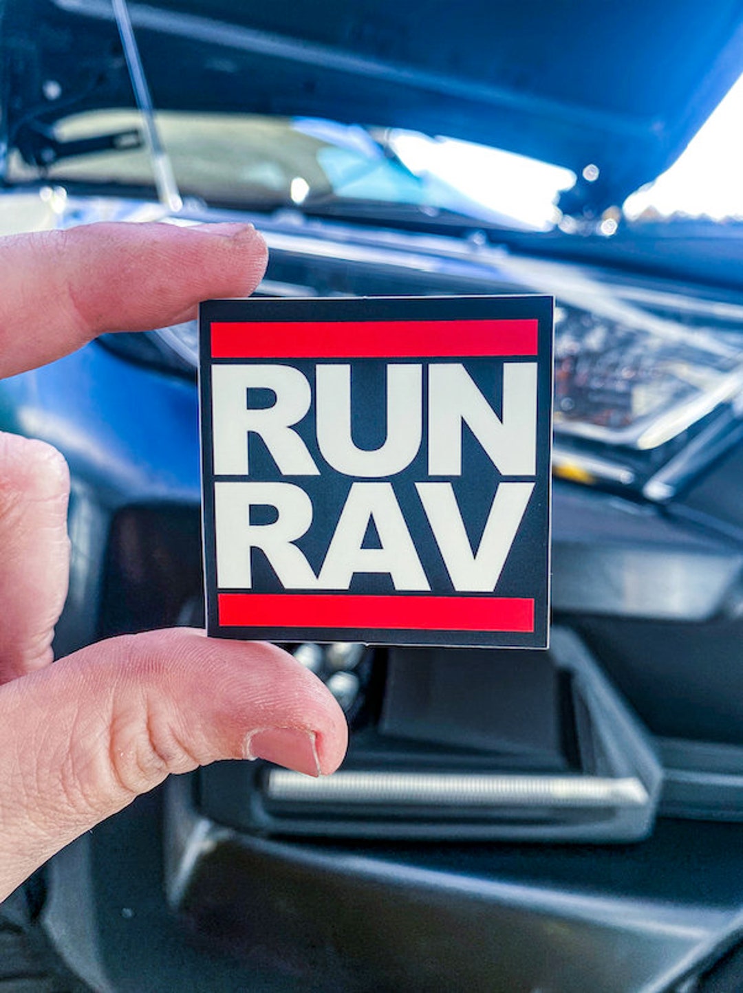 RUN RAV4 Stickers - Etsy