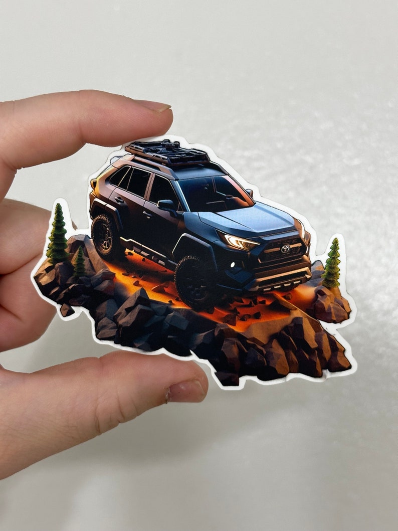 Overland Rav4 Stickers - Etsy