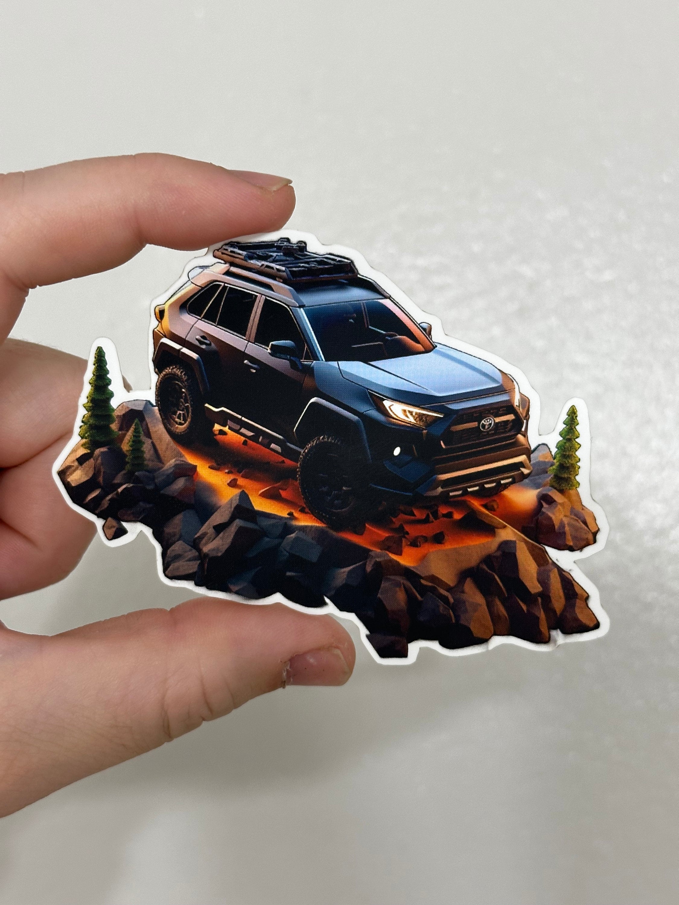 Overland Rav4 Stickers - Etsy