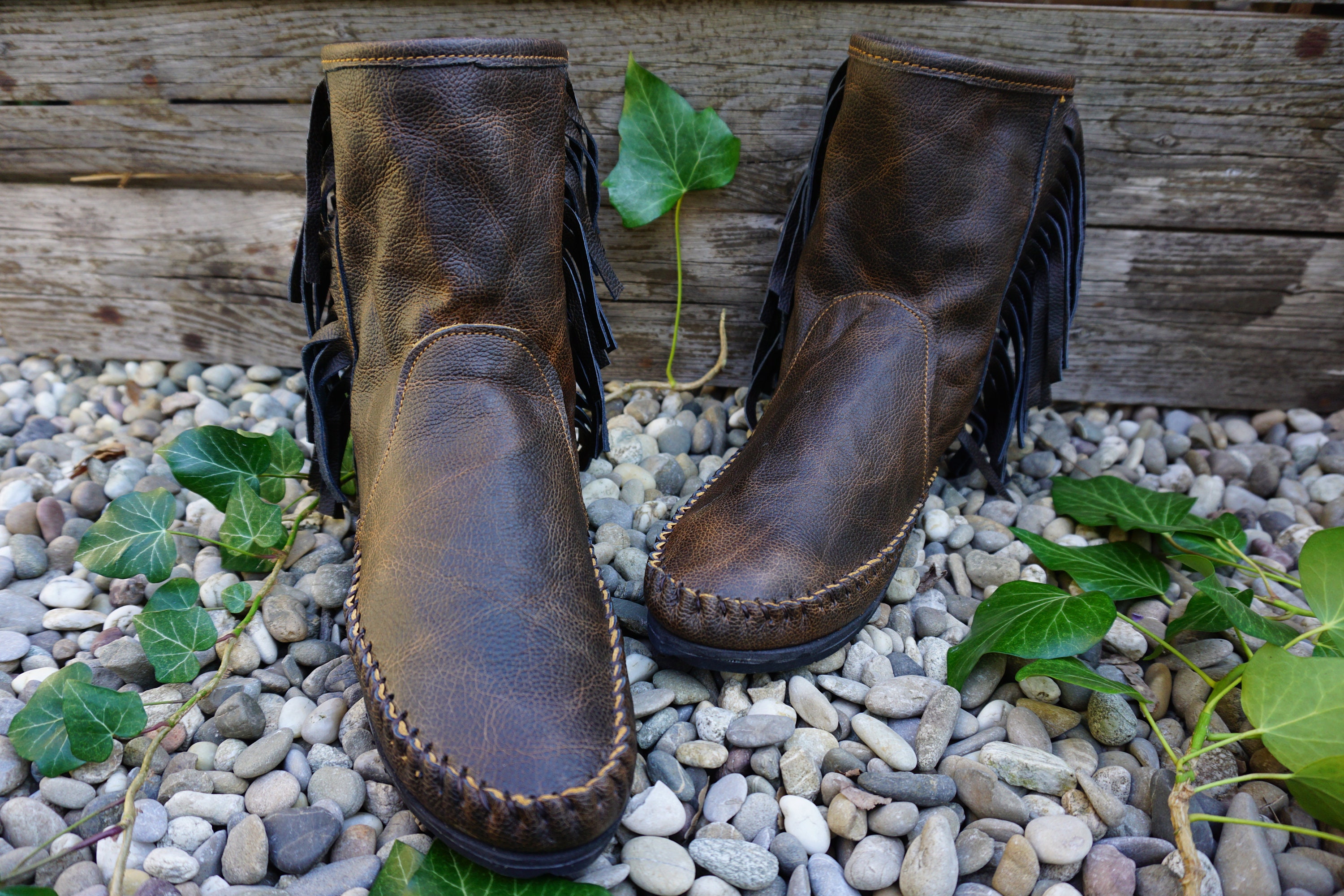 Native american moccasin boots - Etsy.de