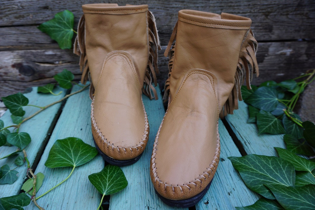 Leather Moccasins, Moccasins, Booties, Ankle Boots, Leather Shoes ...