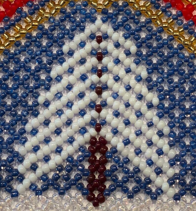 PDF Pattern for Beaded Doily 29 Cm, Code LC 26 - Etsy