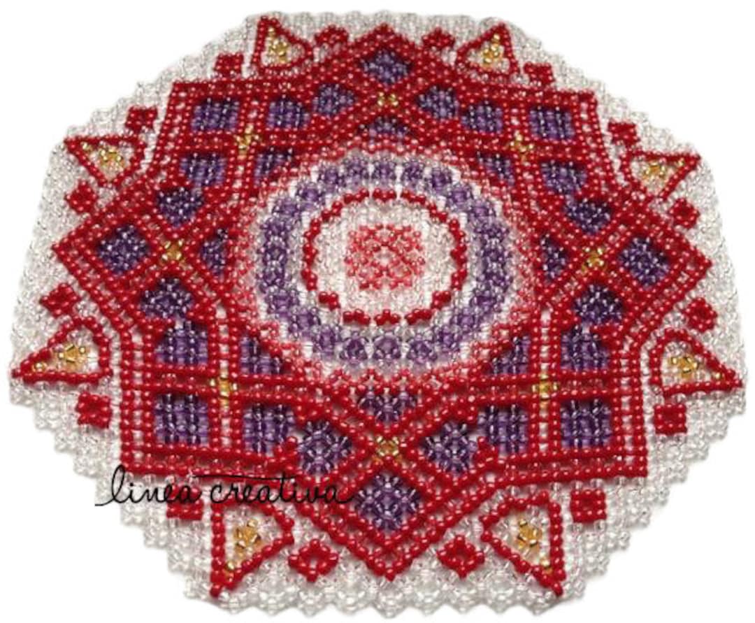 PDF Pattern for Beaded Doily 16 Cm, Code LC 3_2015 - Etsy
