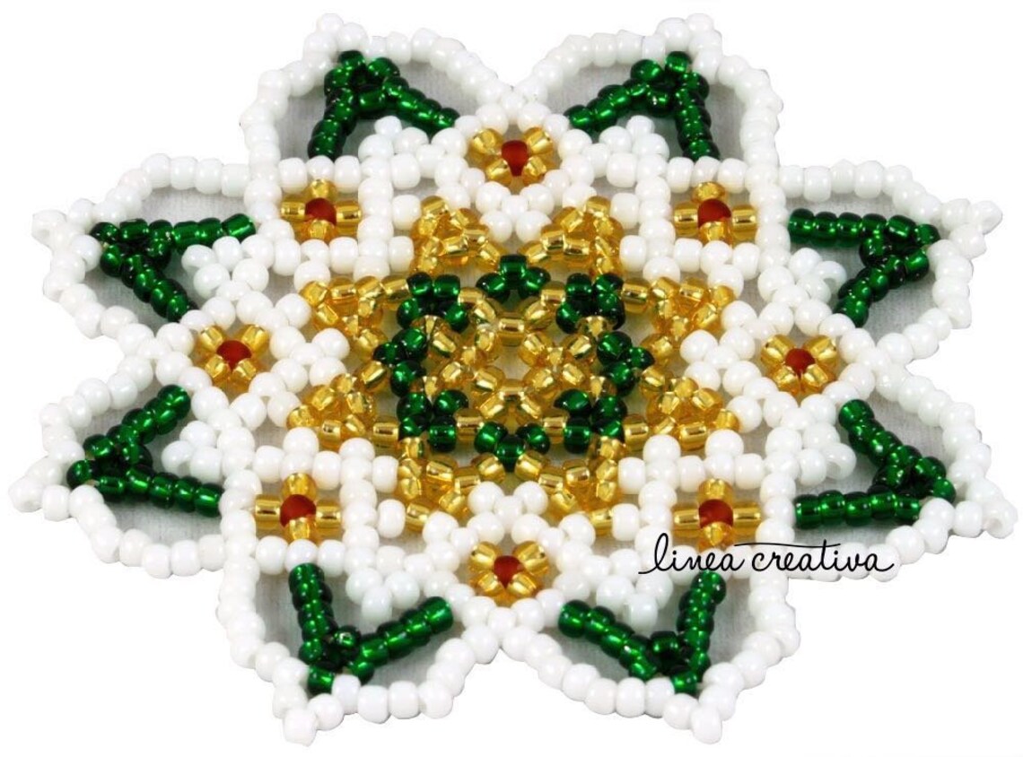 PDF Pattern for Beaded Star 7,5 Cm LC 8/2014 - Etsy