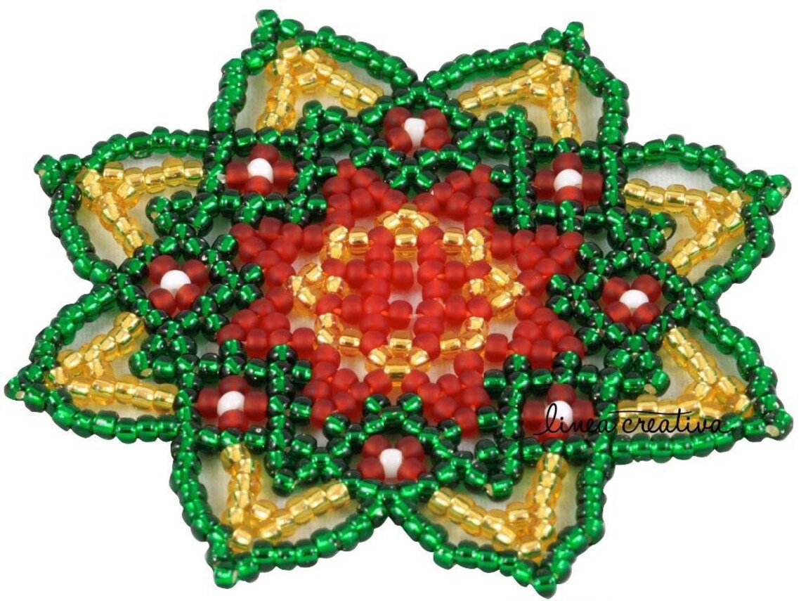 PDF Pattern for Beaded Star 7,5 Cm LC 8/2014 - Etsy