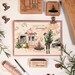 Stamp House 12 Stone House Outline - Etsy