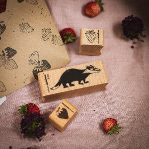 Mini Stamp Strawberry - Etsy