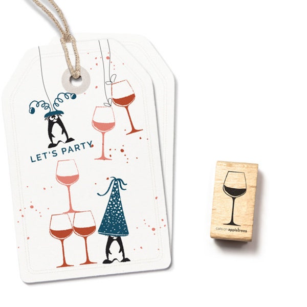 Wine Stamp - Etsy