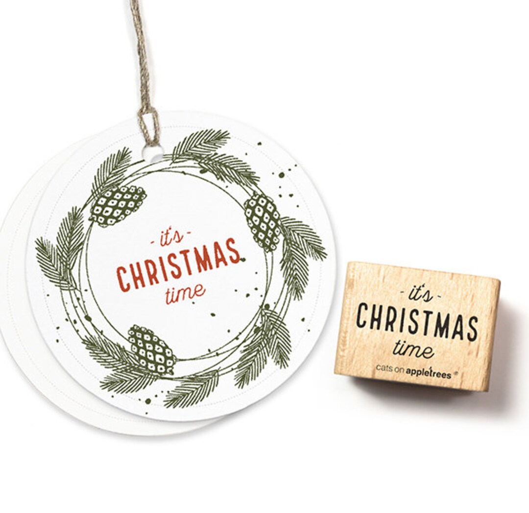 Stamp It's Christmas Time - Etsy