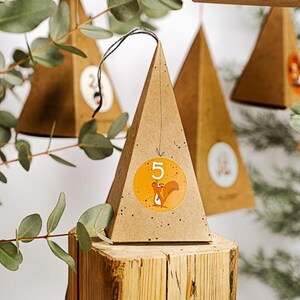 Christmas Advent Calendar Stickers - Etsy