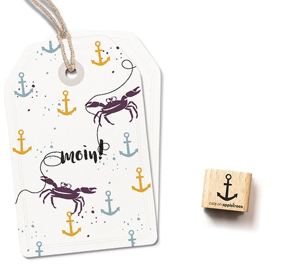 Mini Stamp Anchor - Etsy