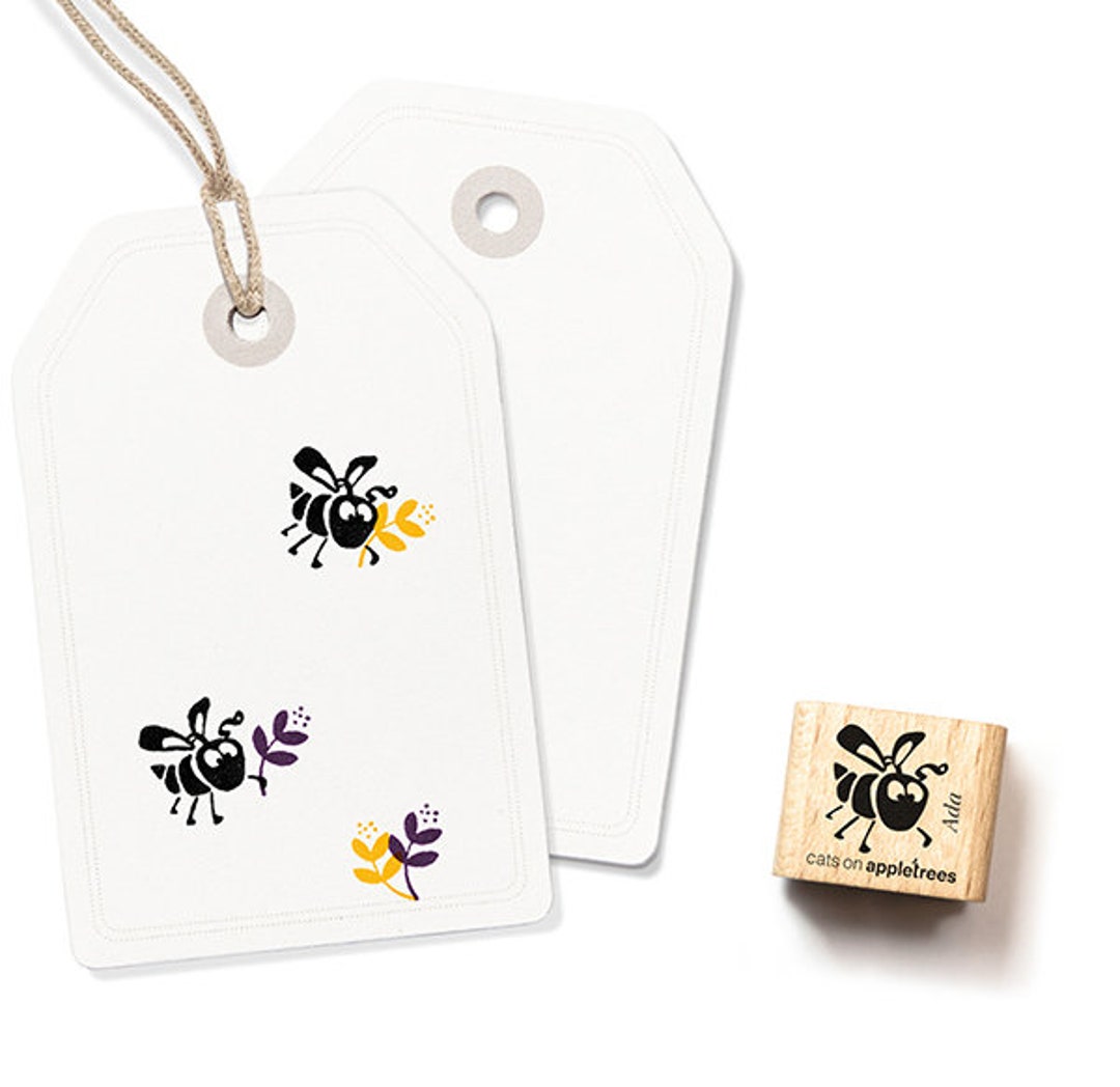 Mini Stamp Ada, the Bee - Etsy