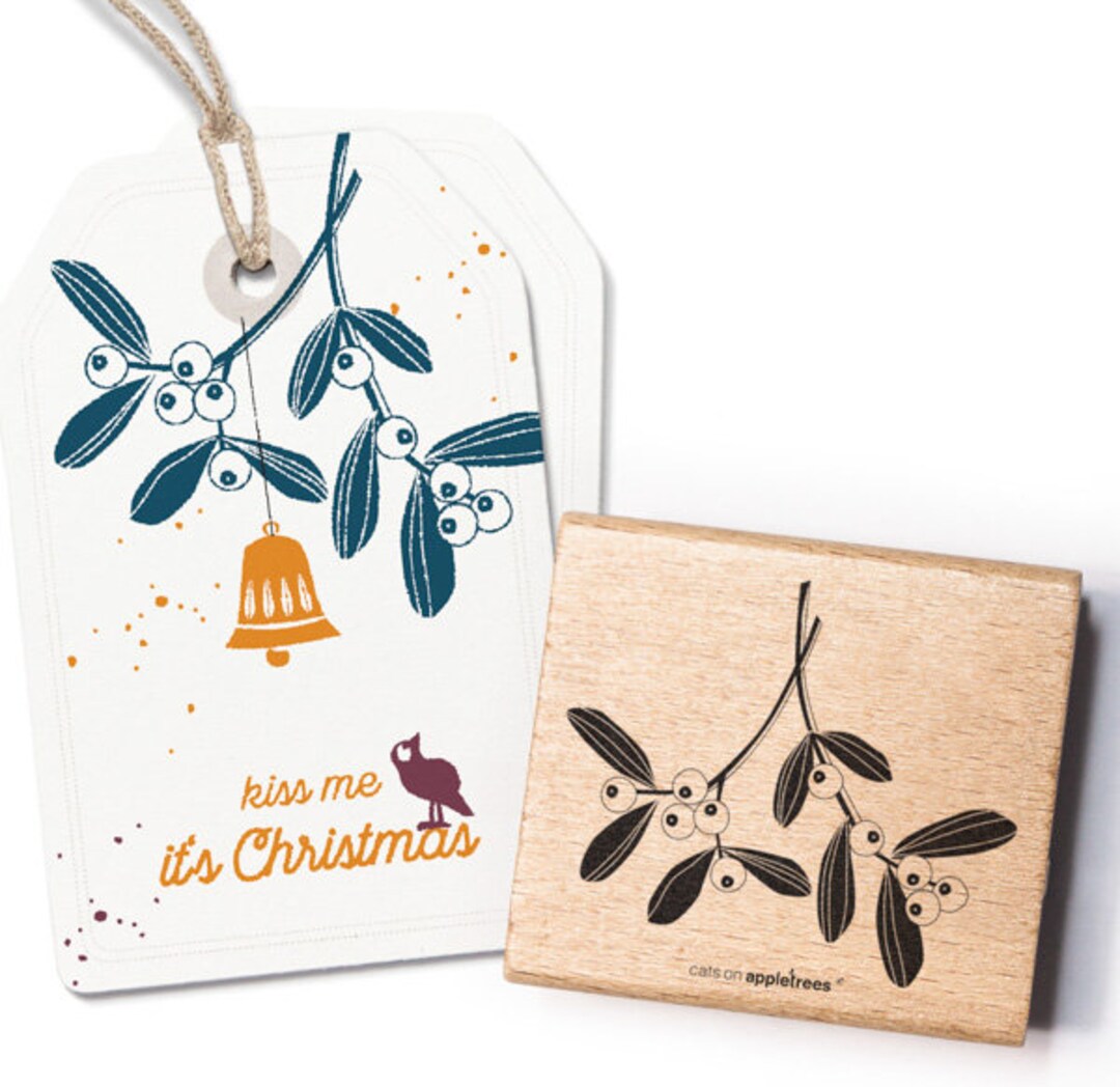 Stamp Mistletoe 2 - Etsy