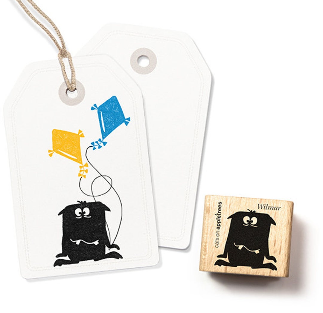 Stamp Wilmar the Monster - Etsy