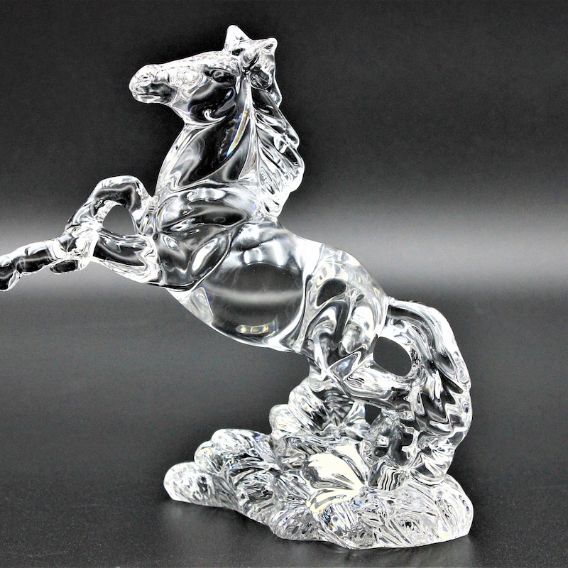 Crystal Horse Figurines - Etsy