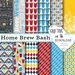 Beer digital paper home brew beer paper pack BEER pattern Beer | Etsy