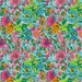 Floral Digital Paper Pack Summer Paper Pack Blue Flower Digital Paper ...