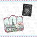 Paris Clipart Set Watercolor Paris Girl Clip Art Png File Watercolor ...