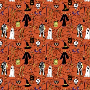 Halloween Paper Pack Halloween Digital Paper Monster Paper Pack ...