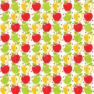 Back to School Paper Pack Apple Digital Paper Teacher Paper Pack ...